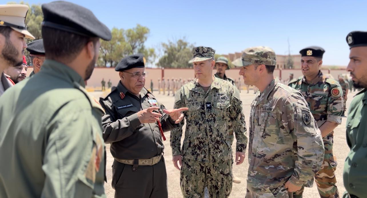 Chief of Western Libya’s Ground Forces holds talks with US Defense ...